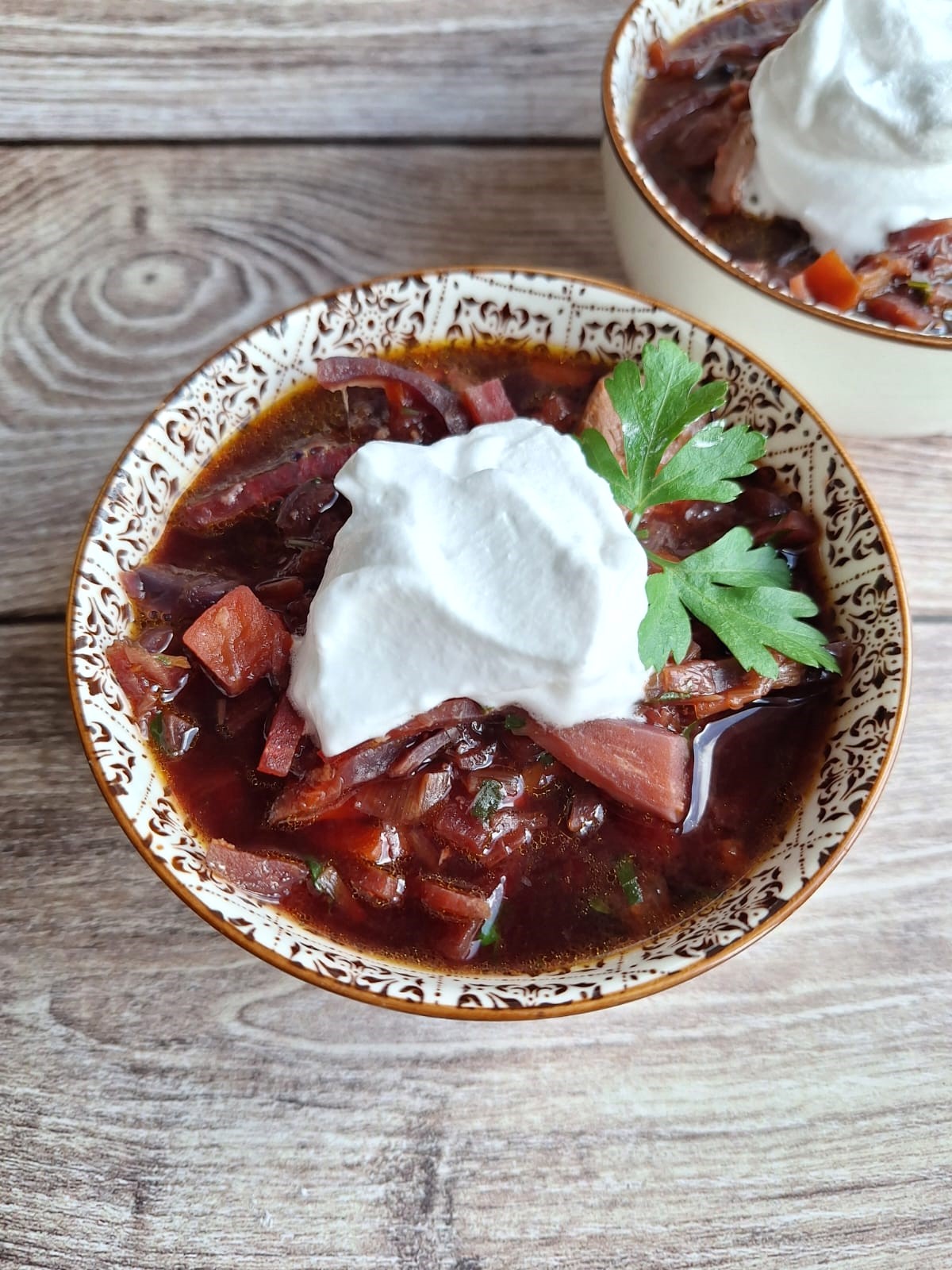 Sopa Borsch. – Una de col y otra de azúcar