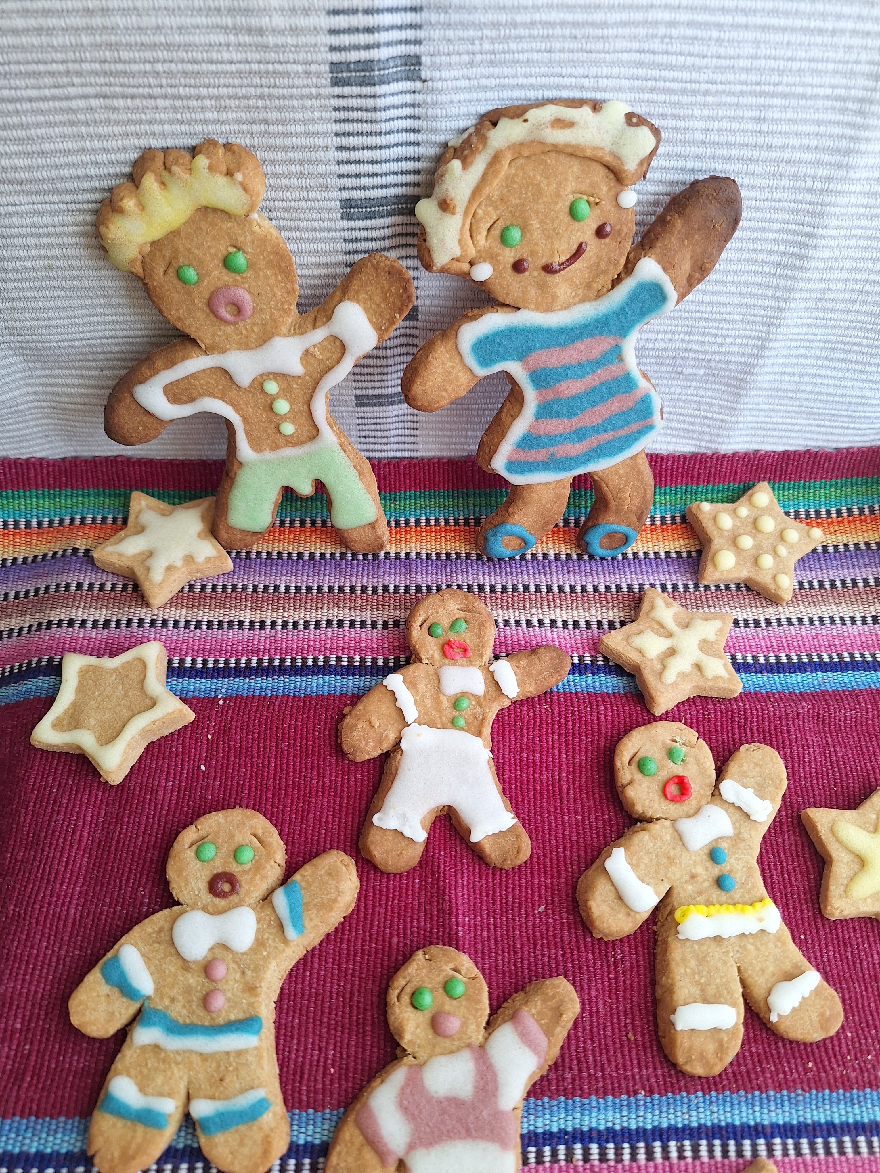 Galletas de jengibre (veganas y sin gluten). – Una de col y otra de azúcar