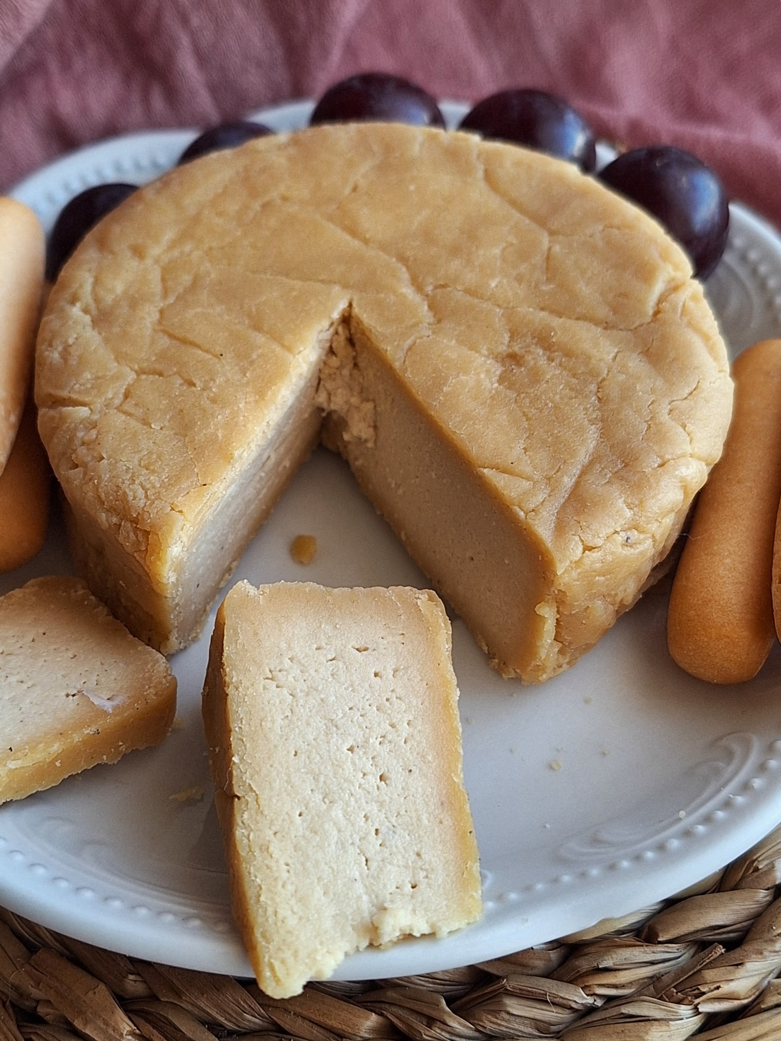 Queso curado de anacardos. – Una de col y otra de azúcar